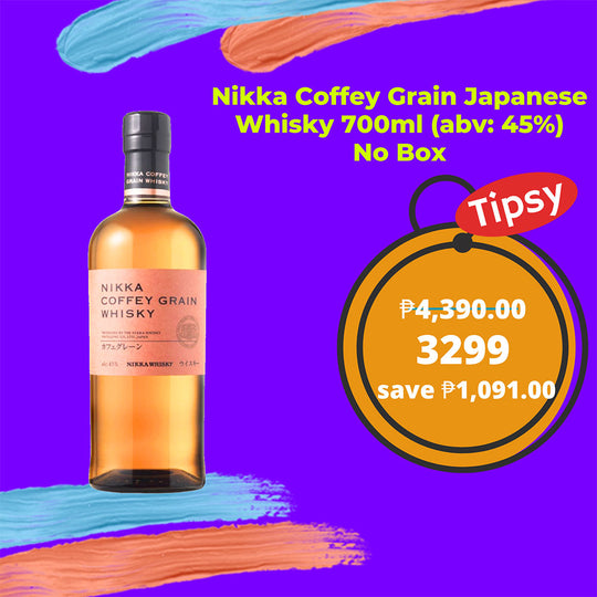 Nikka Coffey Grain Japanese Whisky 700ml (abv: 45%) No Box – Tipsy