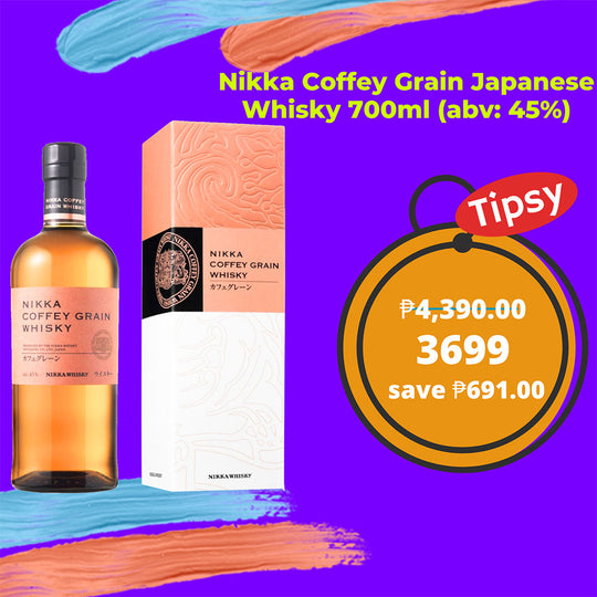 Nikka Coffey Grain Japanese Whisky 700ml (abv: 45%) – Tipsy