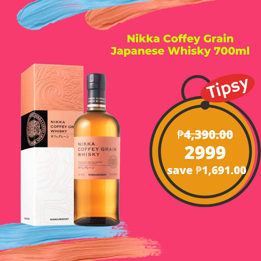 Buy Nikka Coffey Grain Japanese Whisky 700ml (abv: 45%) at a Very Affo – Tipsy