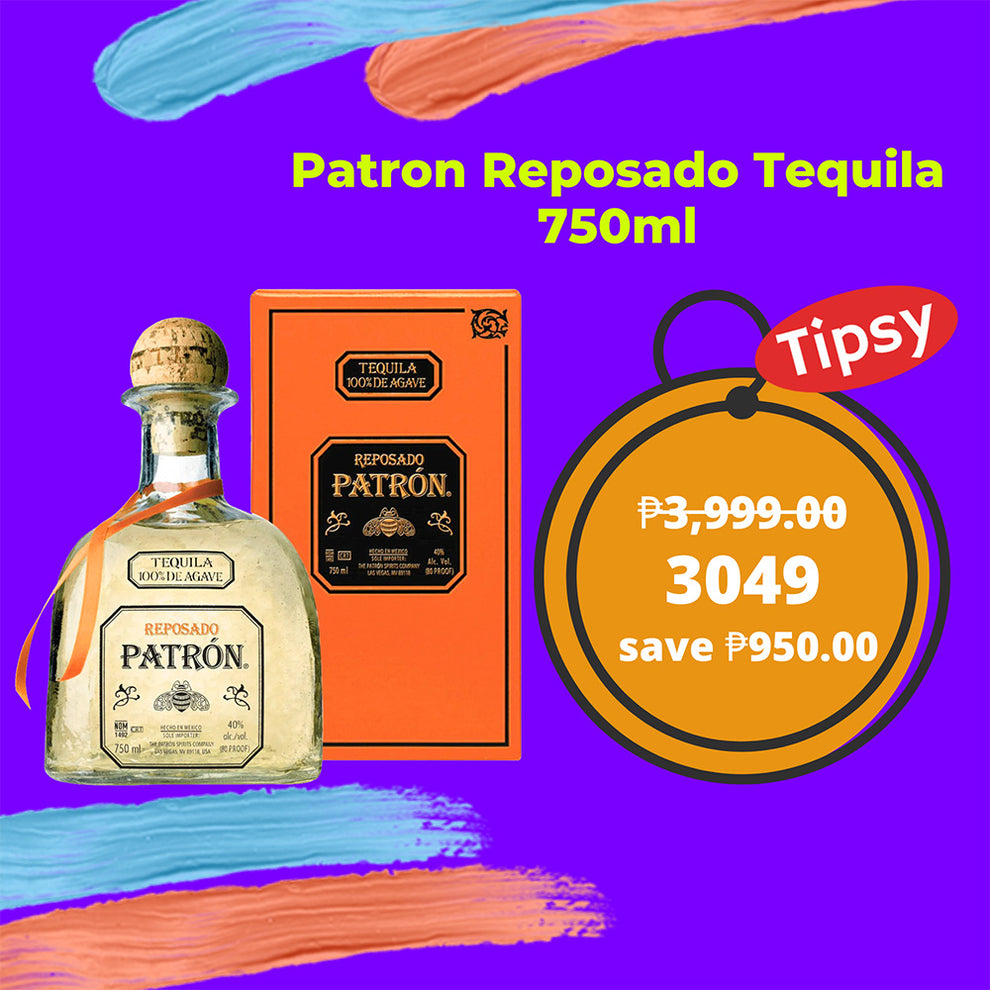 Patron Reposado Tequila 750ml – Tipsy