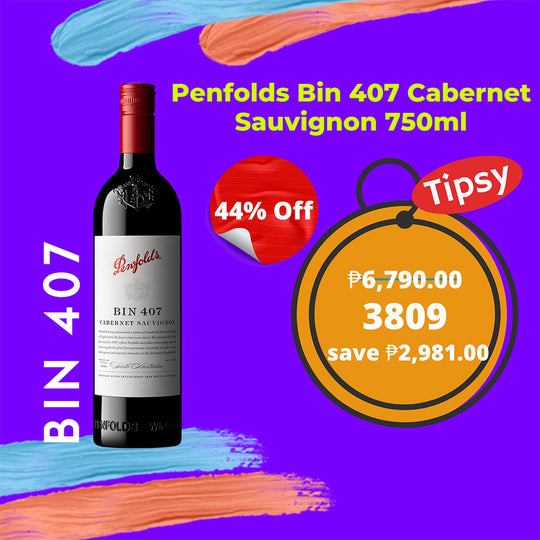 Penfolds Bin 407 Cabernet Sauvignon 750ml – Tipsy