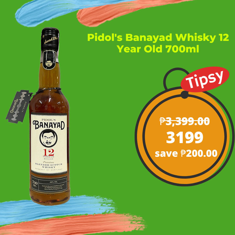 Buy Pidol's Banayad Whisky 12 Year Old 700ml at a Very Affordable Pric ...