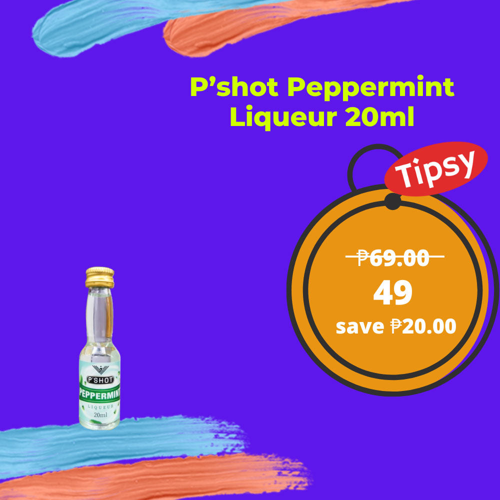 P’shot Peppermint Liqueur 20ml – Tipsy