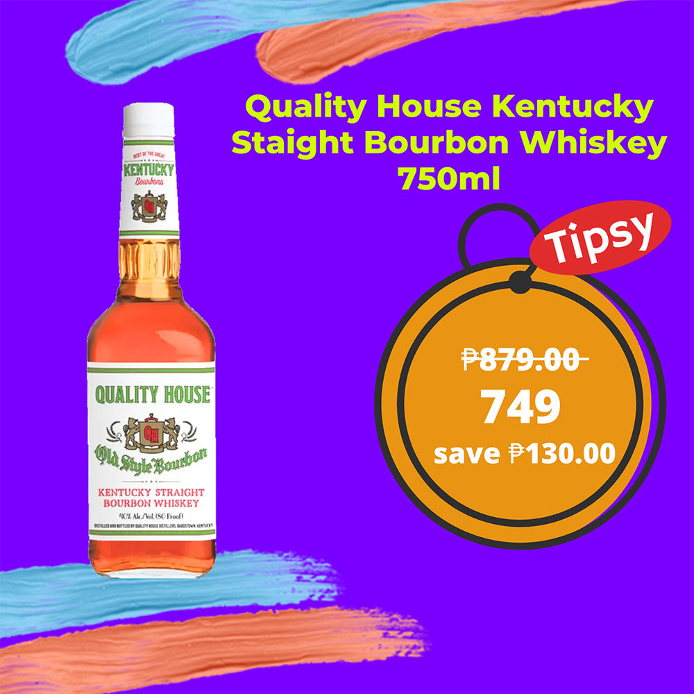 Quality House Kentucky Staight Bourbon Whiskey 750ml – Tipsy