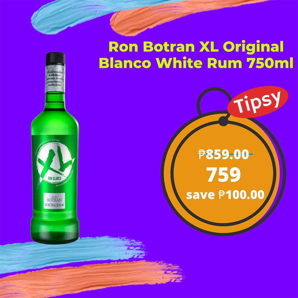 Ron Botran XL Original Blanco White Rum 750ml – Tipsy