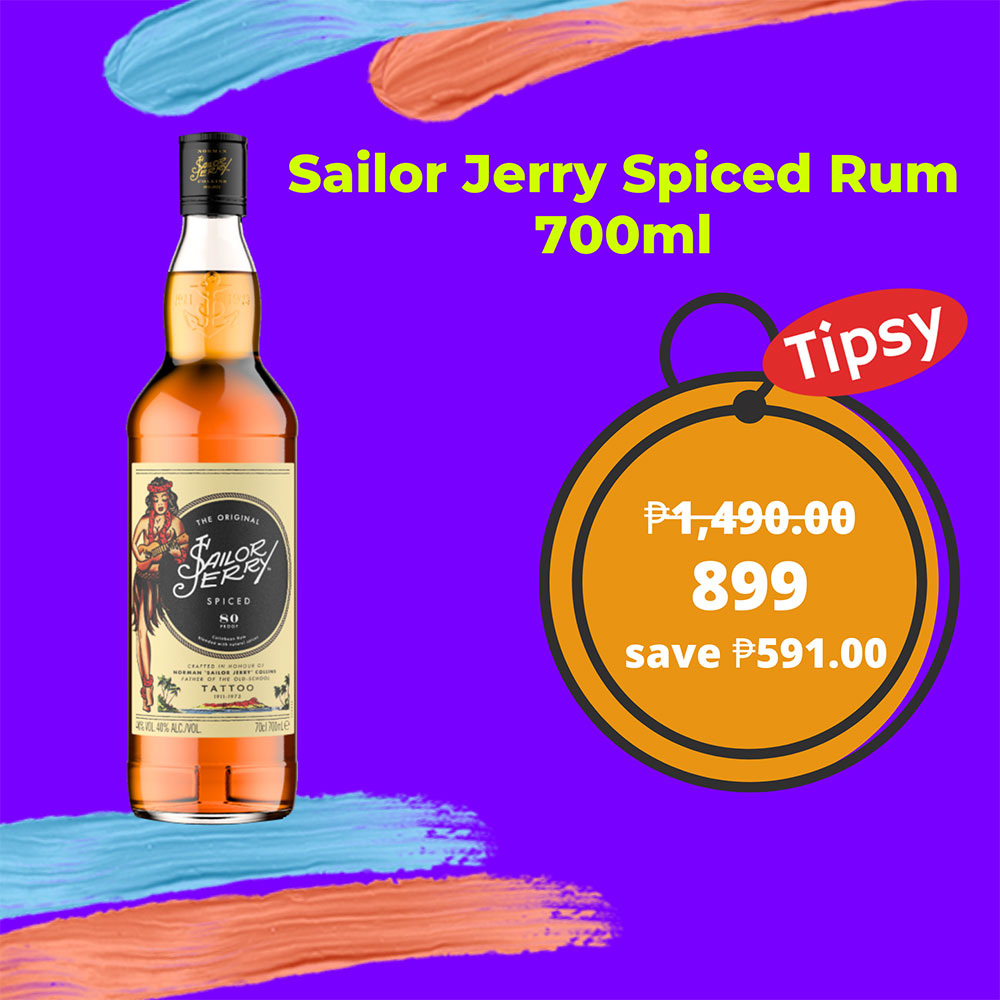 Sailor Jerry Spiced Rum 700ml – Tipsy