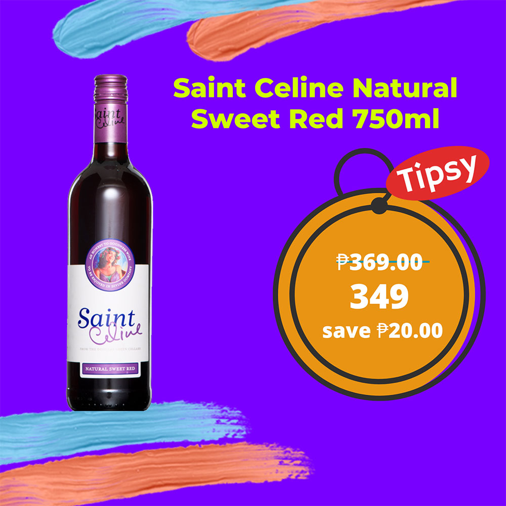 Saint Celine Natural Sweet Red 750ml – Tipsy