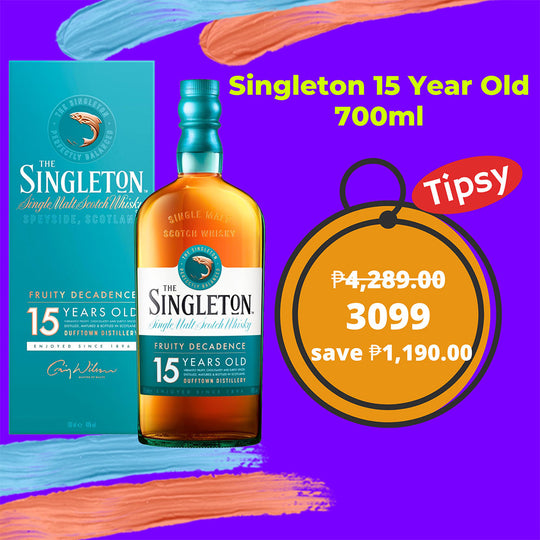 Singleton 15 Year Old 700ml – Tipsy