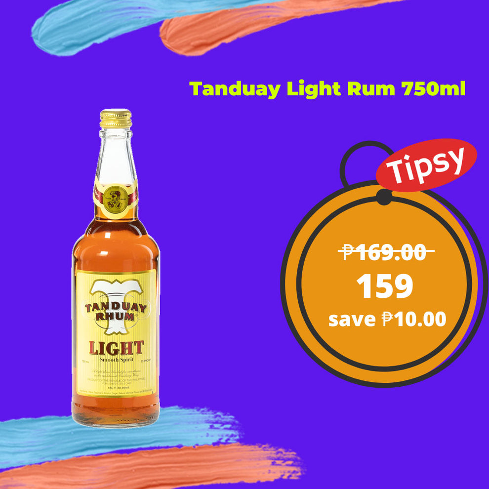 View Tanduay Light 750ml price PH, reviews, country of origin, flavors ...