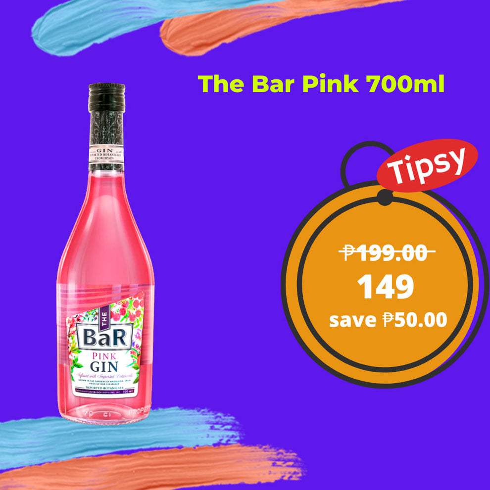 Buy The Bar Pink Gin 700ml at a Very Affordable Price in the Philippin ...