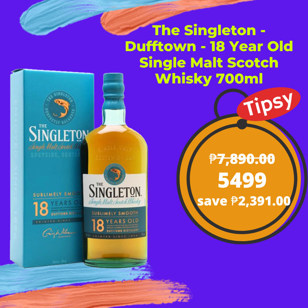 The Singleton - Dufftown - 18 Year Old Single Malt Scotch Whisky 700ml – Tipsy