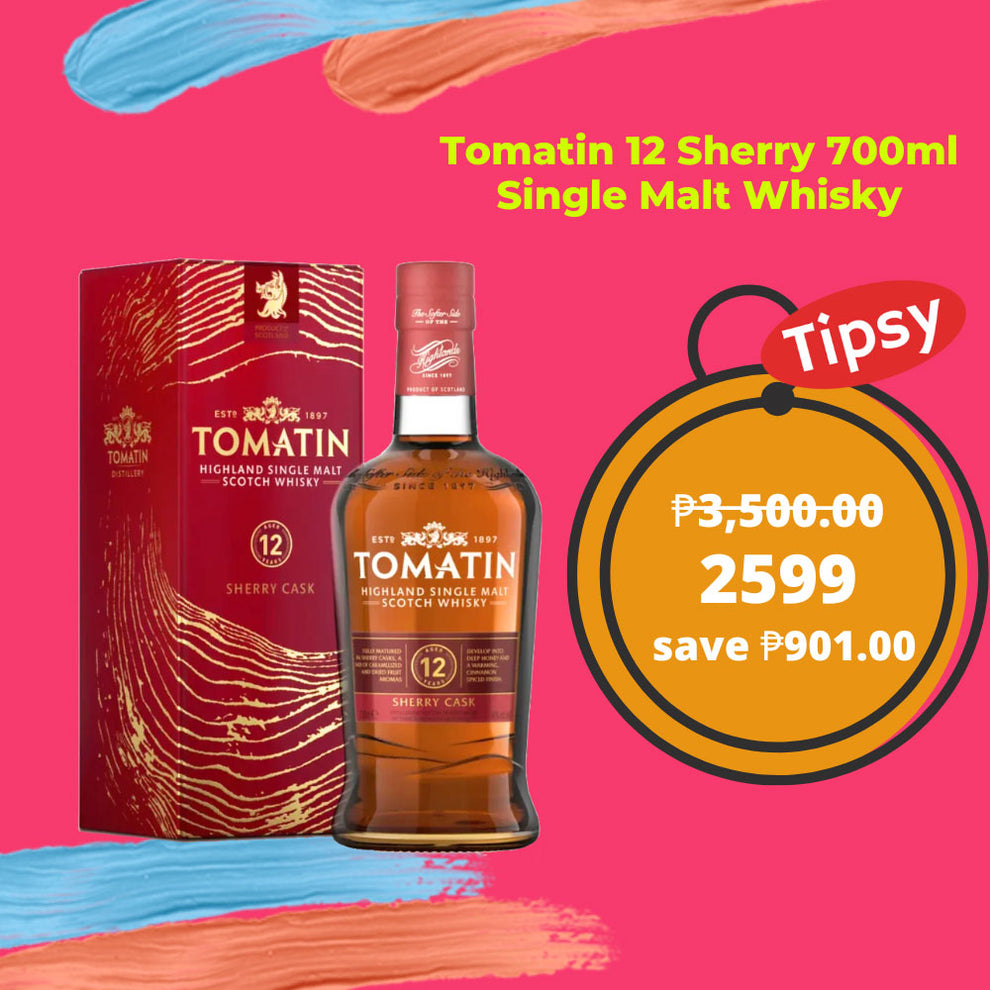 Buy Tomatin 12 Sherry 700ml Single Malt Whisky at a Very Affordable Pr – Tipsy