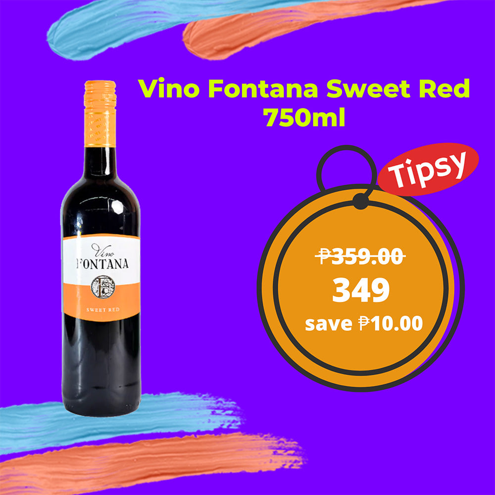 Vino Fontana Sweet Red 750ml – Tipsy