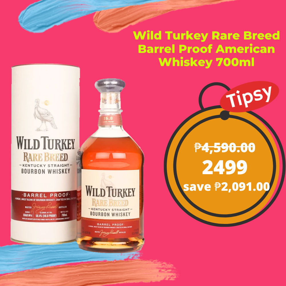 Buy Wild Turkey Rare Breed Barrel Proof American Whiskey 700ml at a Ve ...