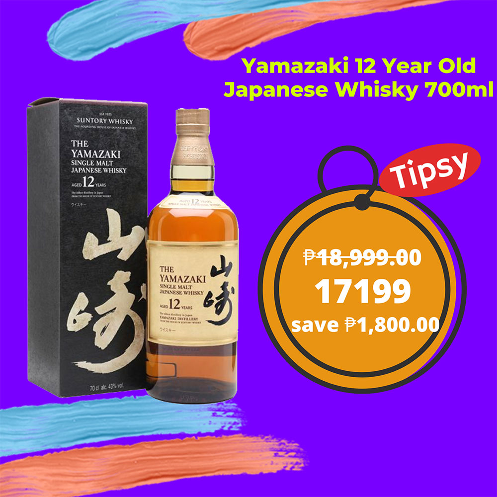 Yamazaki 12 Year Old Japanese Whisky 700ml – Tipsy