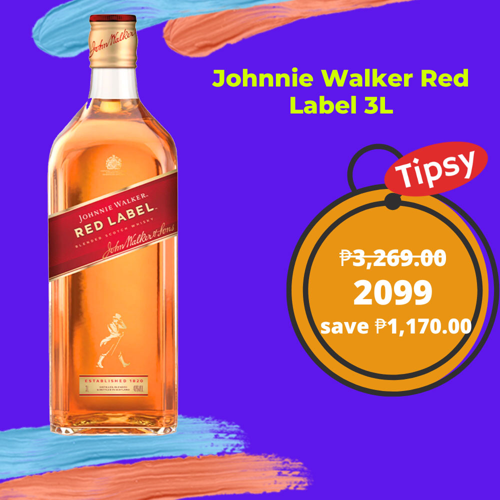 Johnnie Walker Red Label 3L – Tipsy