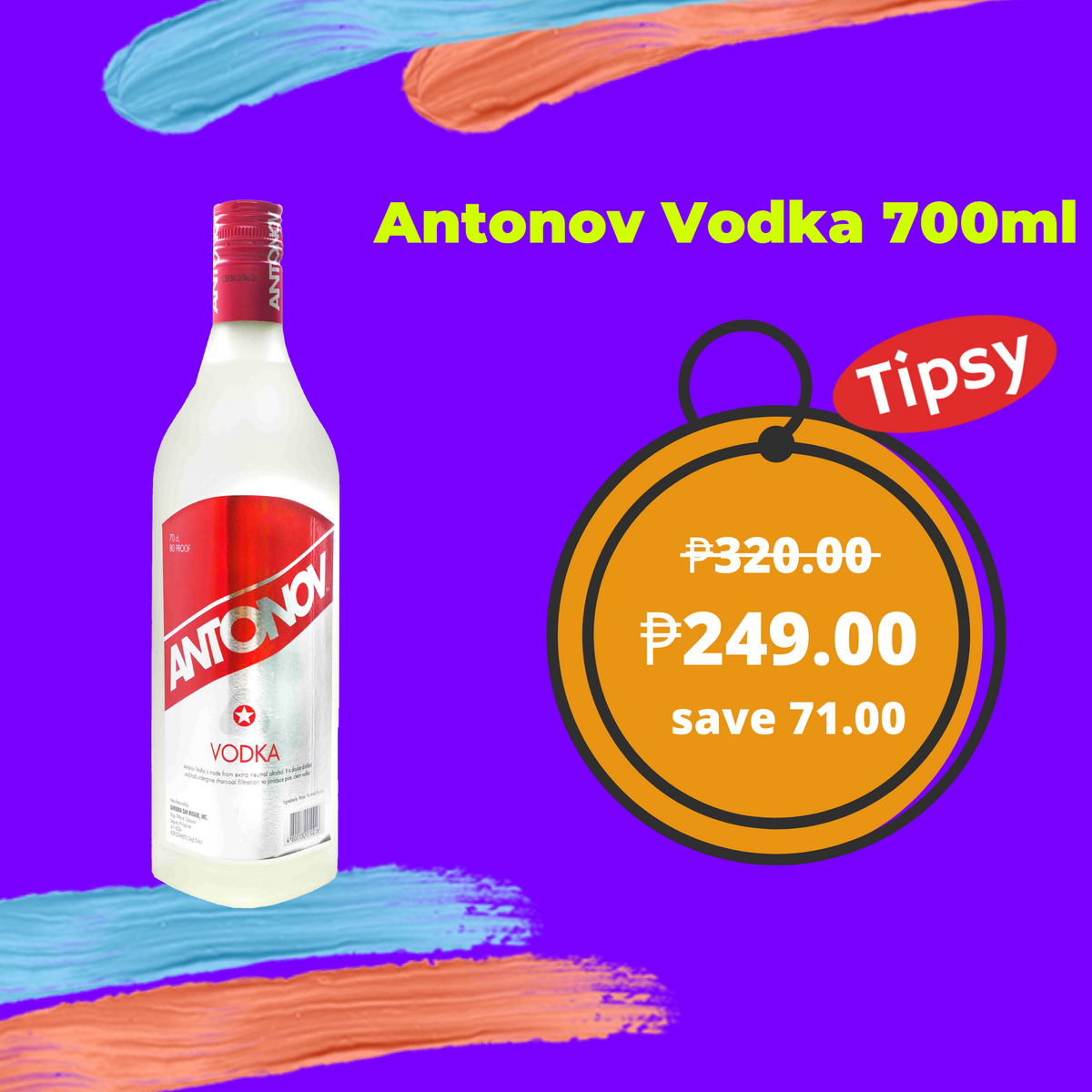 View Antonov Vodka 700ml Price PH, reviews, country of origin, flavors ...