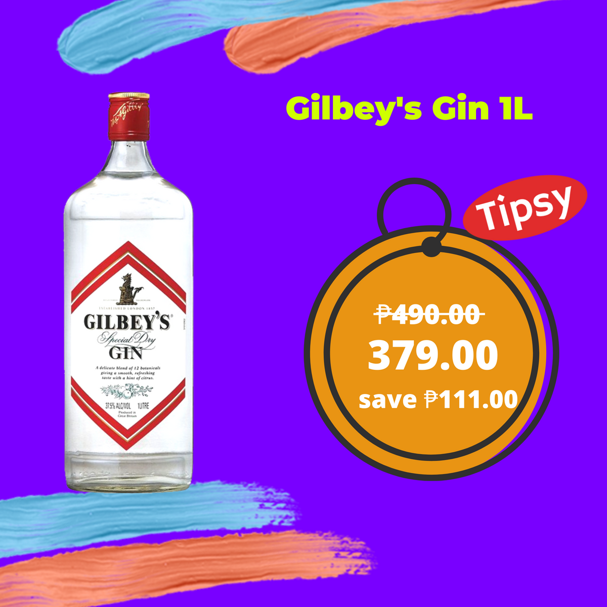 View Gilbey's Gin 1L price PH, reviews, country of origin, flavors ...