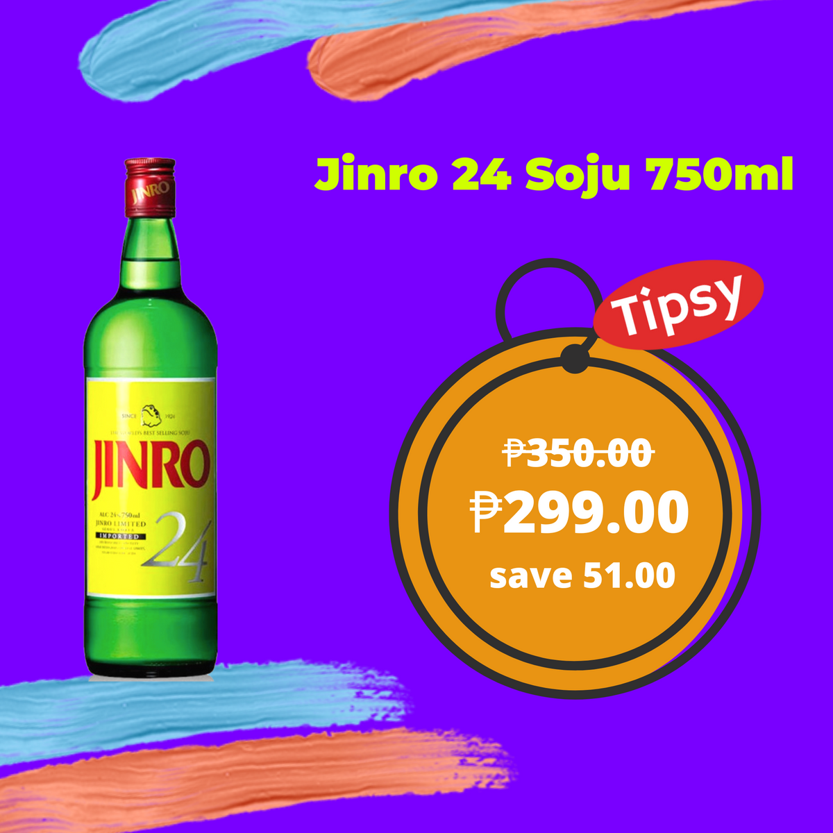 View Jinro 24 Soju 750ml Price PH, reviews, country of origin, flavors ...